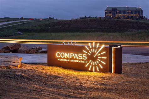 Compass Meridian Apartments Davinci Sign Systems Of Windsor Co