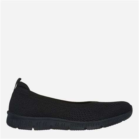 Женские балетки Skechers 100625 BBK 39 (9) 26 см Черные (197627661544 ...