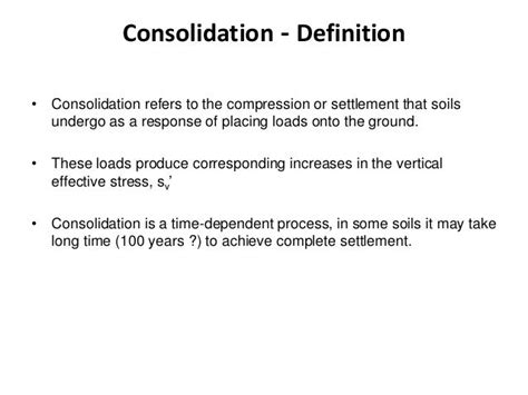 Ppt Consolidation 3