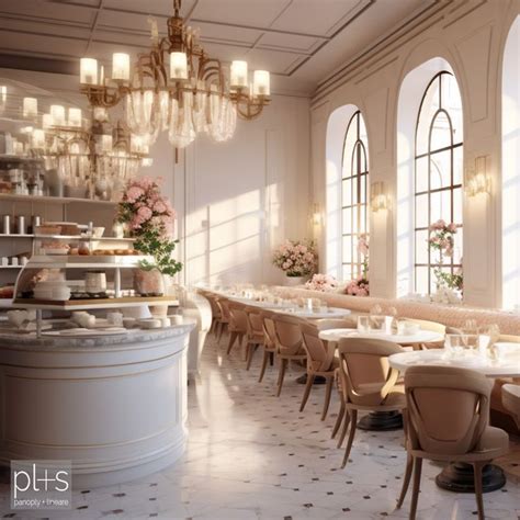 French Cafe Simple Sophistication Parisian Cafe Interior French