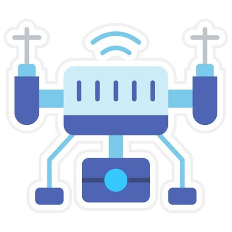 Premium Vector Drone Delivery Icon