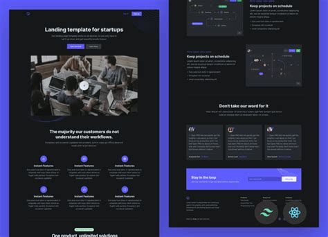 Best Open Source Free React Landing Page Templates