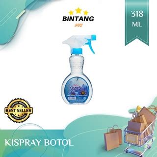 Jual Kispray Botol Glamorous Gold Bluis Segeris Violet Amoris