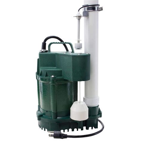 Zoeller 3 4 Hp 80 Gpm Cast Iron Vertical Float Switch Ac Submersible Sump Pump 4012572 The