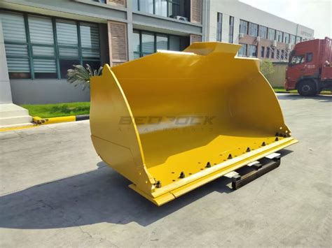 Pin On Bucket To Fits Cat 966m Loader 127in 4 2m3 Bedrock Attachments