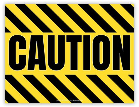 Printable Caution Sign Free Pdf Downloads Printables Free
