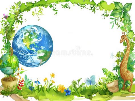 Earth Day Graphics Stock Illustration Illustration Of Wildlife 310689203