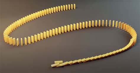 Tutorial Setting Up Falling Dominoes In Houdini
