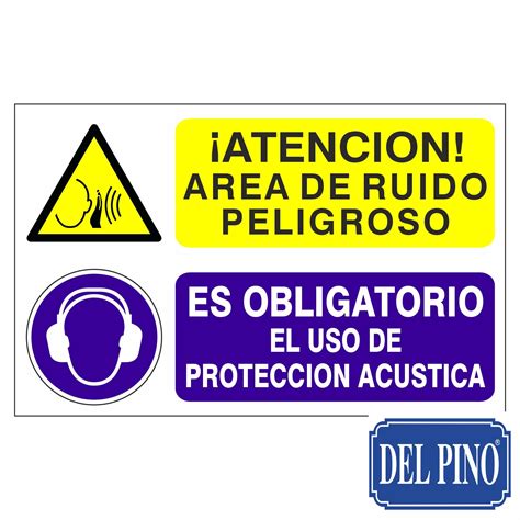 Combi 35 Área Ruido Peligroso Uso Obligatorio Protección Acústica