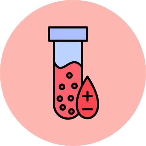 Blood Test Vector Icon 21038434 Vector Art At Vecteezy