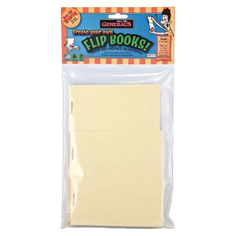 General Pencil Create Your Own Flip Book 6 Pkg Walmart