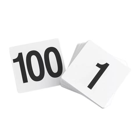 1 100 Table Numbers Peak Event Services