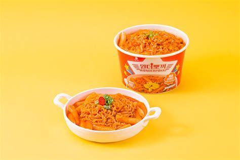 Wonderpokki Spicy Black Bean Sauce Rose Cream Rappoki And Spicy