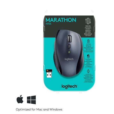 Logitech M705 Marathon Mouse Wireless Mouse Notion Computers