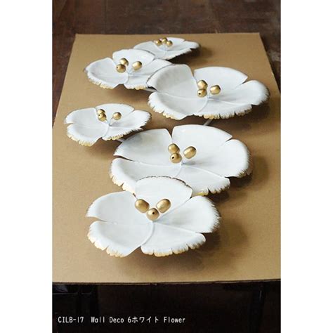 Cilb 17 Wall Deco 6ホワイト Flower Honest 通販 Yahoo ショッピング
