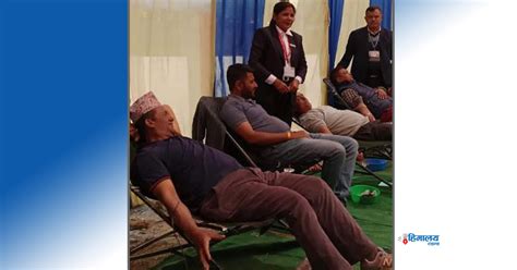 स्थानीय तह स्थापना दिवस रुरुक्षेत्रमा रक्तदान Himalaya Times