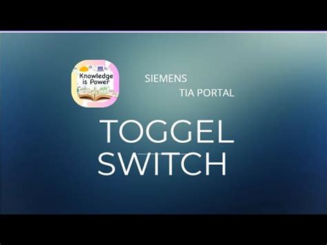 Single Push Button ON OFF PLC Program Toggle Switch Ladder Logic YouTube