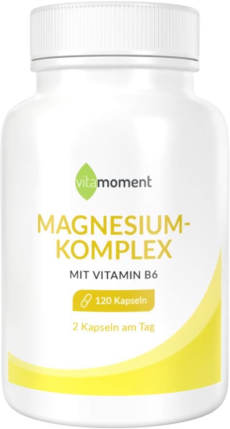 Magnesium Komplex ️ Kapseln Für Nerven Muskeln And Knochen