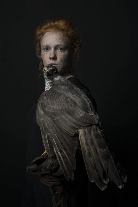 Danielle Van Zadelhoff Bird 2016 Foto Arte Retrato Pictorico Arte Del Retrato