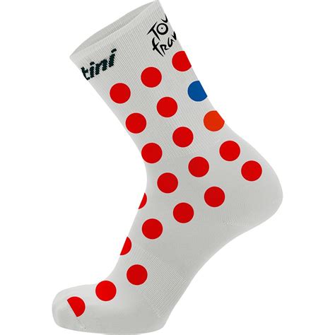 Santini Tdf Fan Official Gpm Leader Socks Men