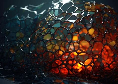 Premium Ai Image Colorful Abstract Background An Abstract Image Featuring Organic Shapes And