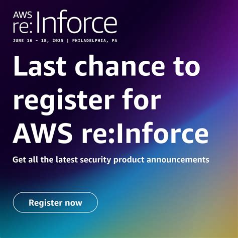 Aws Re Inforce Our Annual Cloud Security Event Amazon Web Services Aws