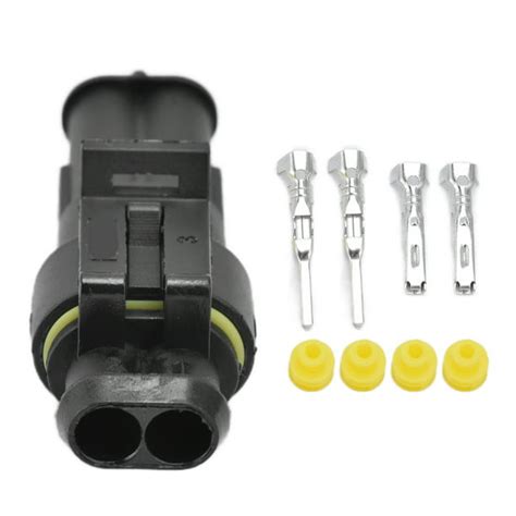 Kit De Conectores A Prueba De Agua Conectores Eléctricos Automotrices