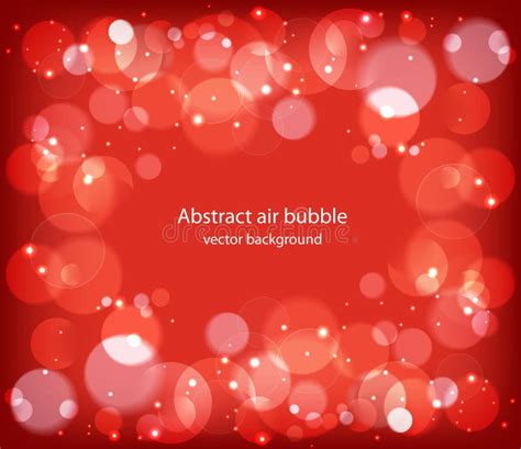 Bubble And Bokeh Background Stock Illustration Illustration Of