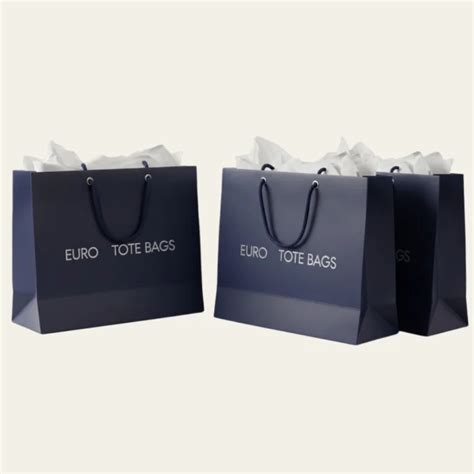 Custom Printed Euro Tote Bags Wholesale Hot Custom Boxes