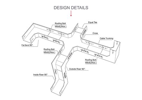 Cable Trunking Accessories——ct External Riser Hfcabletray