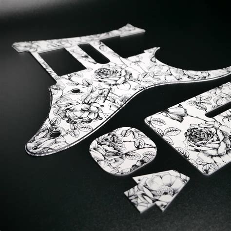 Ibanez Jem Jr Full Set • Floral 12 • Custom Pickguard • Graphic Etsy