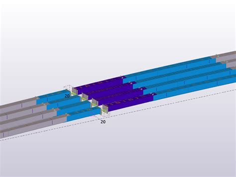A Detailed Tekla Structures 3d Model With Workshop Drawings Nc Ifc
