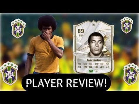 Icon Jairzinho Player Review EAFC 24 Ultimate Team YouTube