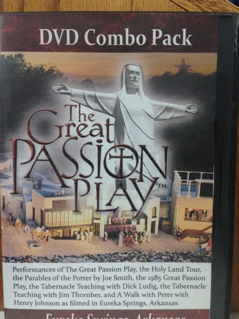 Great Passion Play Dvd Combo Pack Great Passion Play Dvd Combo Pack