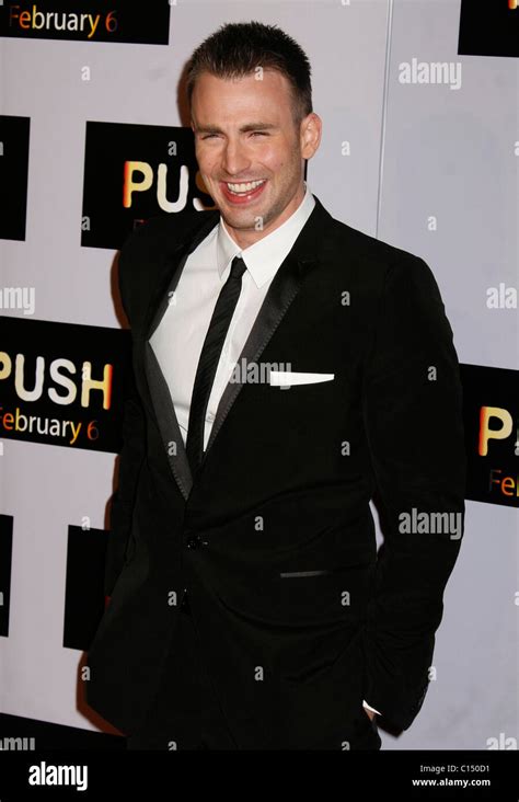 Chris Evans Los Angeles Premiere Of Push Held At The Mann Village