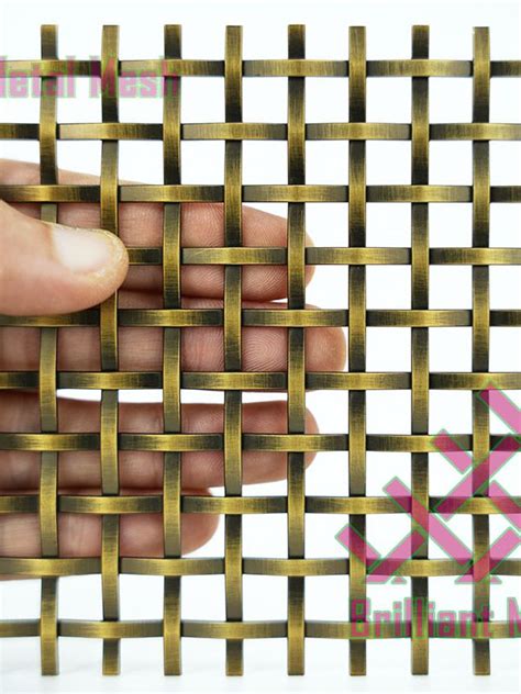 Gold Wire Mesh For Cabinet Doors And Metal Inserts For Cabinets