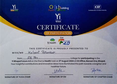 Kalyani Patankar On Linkedin Cii Yi Health Future4 Leadership Growth Sistec