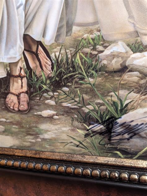 Is There Meaning Behind Jesuss Sandals Being Depicted As Different In