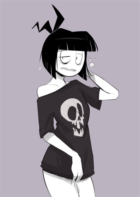 Gothic Girls Cartoon Monsters Cartoon Characters Character Art