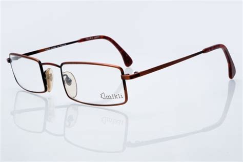 Alain Mikli Vintage Eyeglasses Square Optical Frame Gem