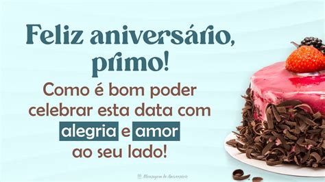 Feliz Aniversário Para O Meu Primo Mensagem De Aniversário