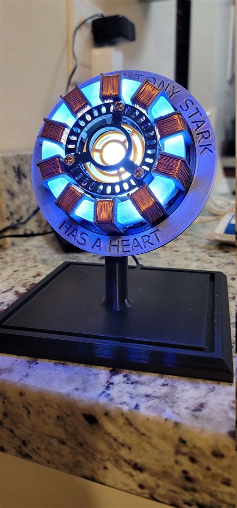 3d Printed Arc Reactor Etsy