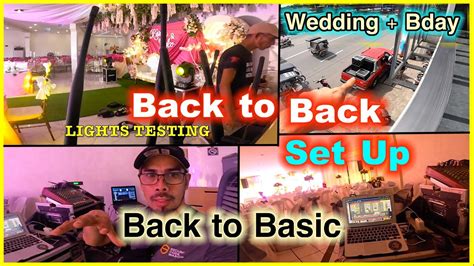 Back To Back Basic Set Up Youtube