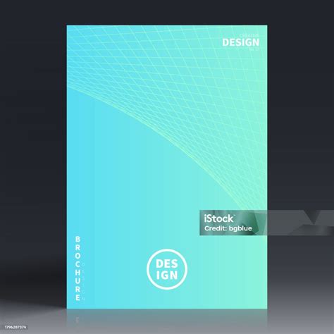 브로셔 템플릿 레이아웃 블루 커버 디자인 비즈니스 연례 보고서 전단지 잡지 추상적인 배경에 대한 스톡 벡터 아트 및 기타 이미지 추상적인 배경 3차원 형태 밝은 청색