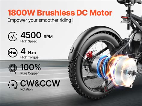 1800w Electric Brushless Dc Motor Kit 48v 4500rpm Motor With Upgraded