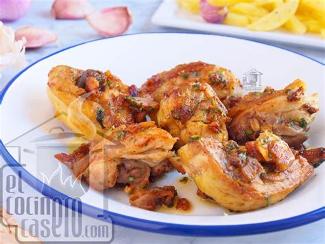 Pollo Al Ajillo · El Cocinero Casero Carnes