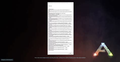Ark Survival Evolved Fatal Error Fix Help Rark