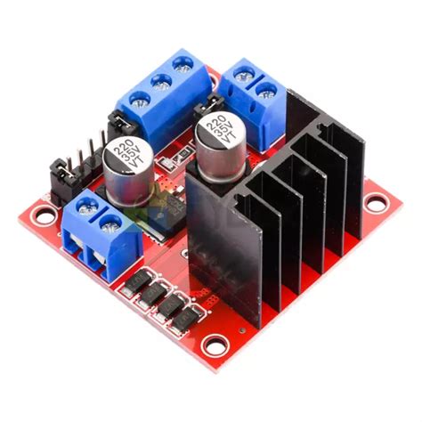 l298n dc stepper motor driver module for arduino dual h bridge dc