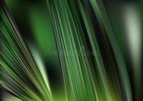 Green Vegetation Abstract Background Vector Illustration Design Stock