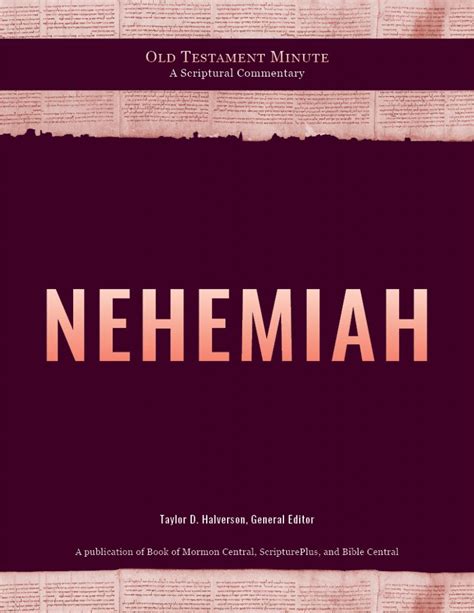 Old Testament Minute Nehemiah Bible Central